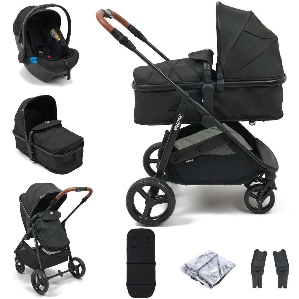 Puggle Monaco XT 2-in-1 Pushchair Travel System -Storm Black – The Tiny ...