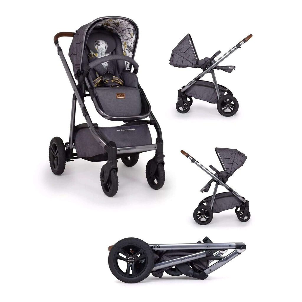 Cosatto Wow Continental Pushchair Stroller CT4785 - Grey